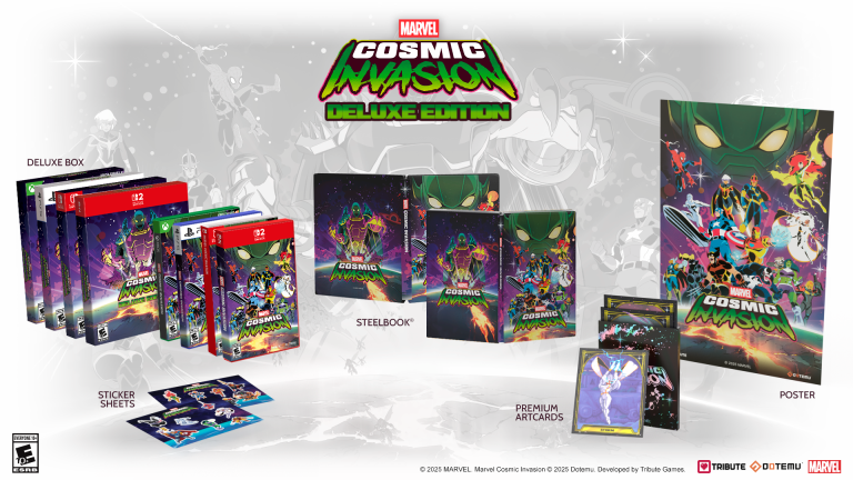 MARVEL Cosmic Invasion gets physical! - Dotemu